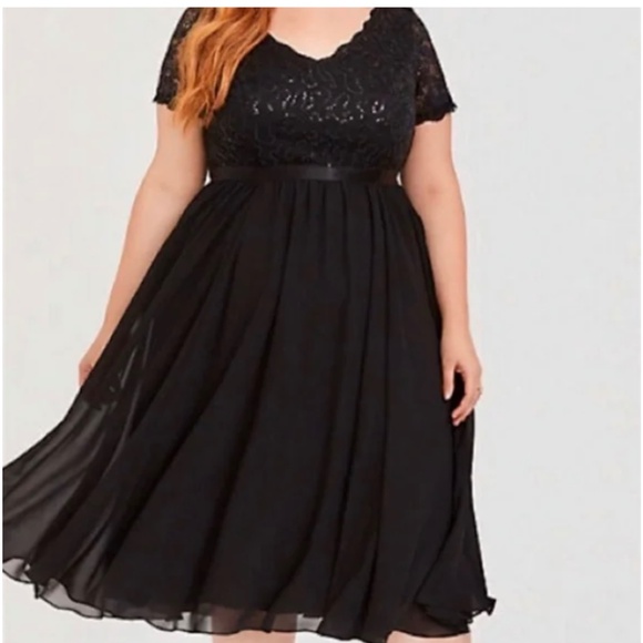 torrid | Dresses | Torrid Black Semi Formal Dress | Poshmark
